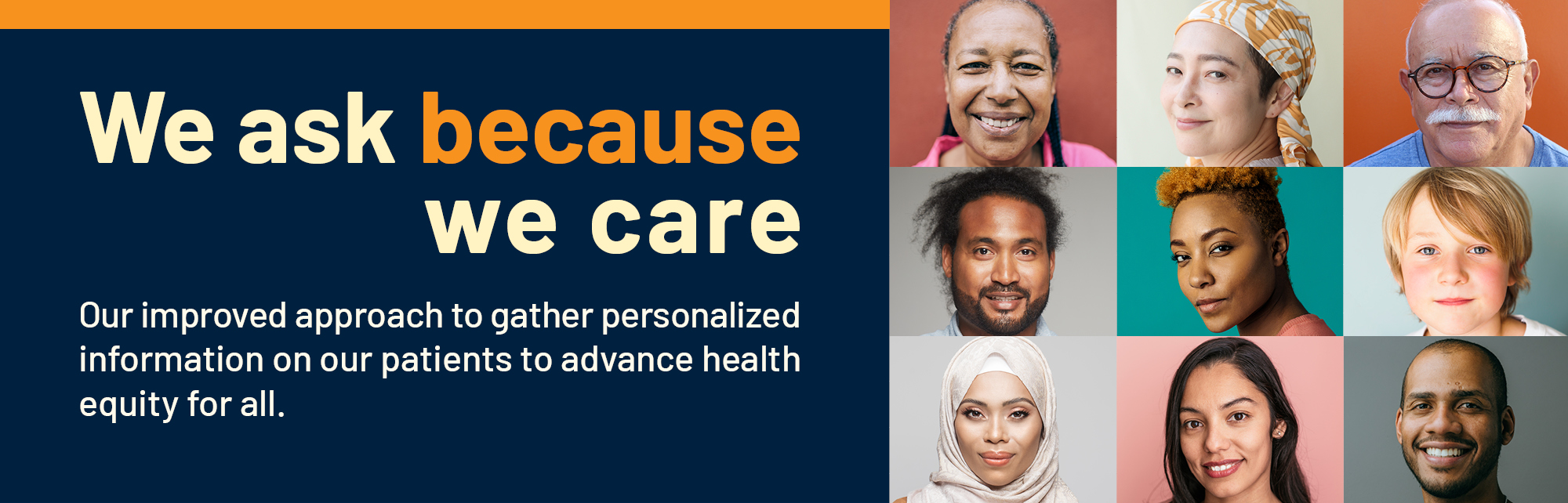 We Ask Because We Care